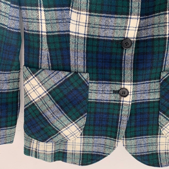Pendleton | Jackets & Coats | Pendleton Vintage Wool Plaid Blazer ...